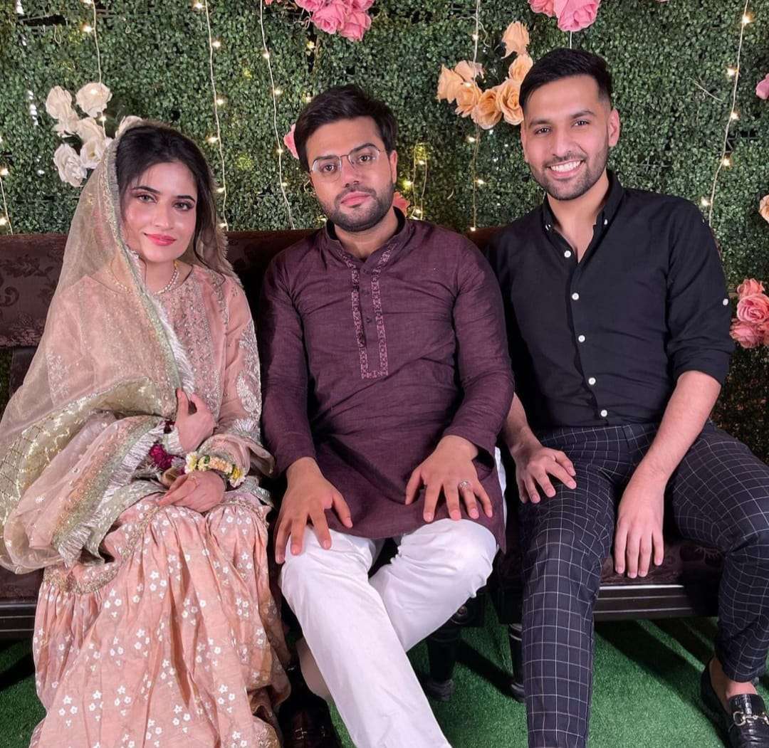 Saad-ur-Rehman aka Ducky Bhai gets engaged with Arooba Jatoi - ET