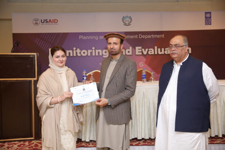 UNDP, USAID trains KP Govt employees to improve monitoring, evaluation
