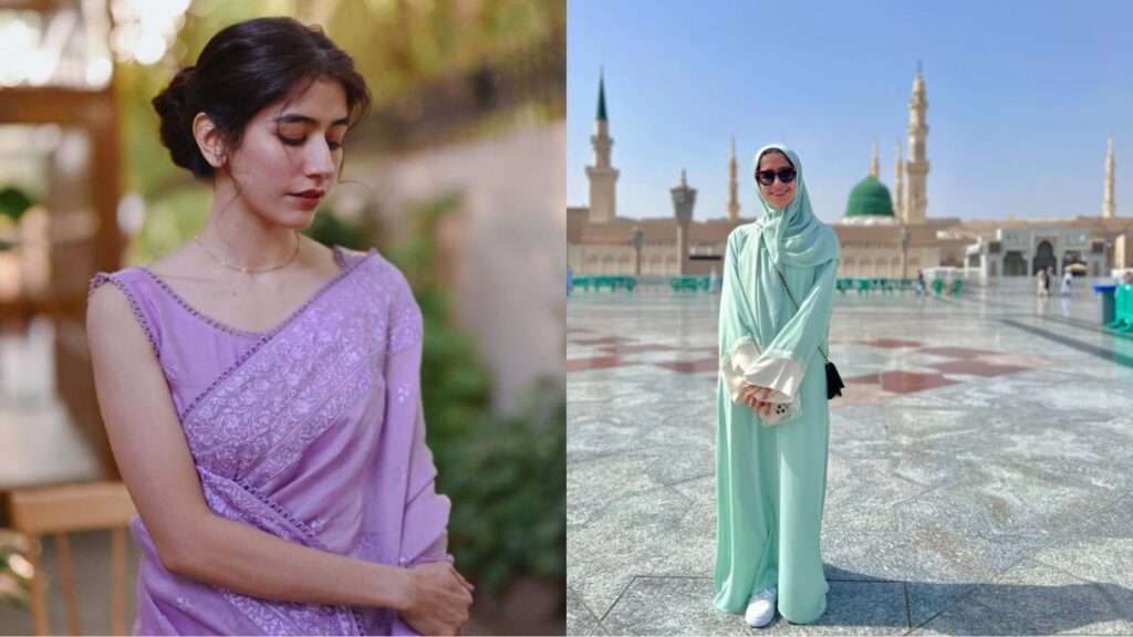 I left my heart in Madinah: Syra Yousuf performs Umrah - editor times