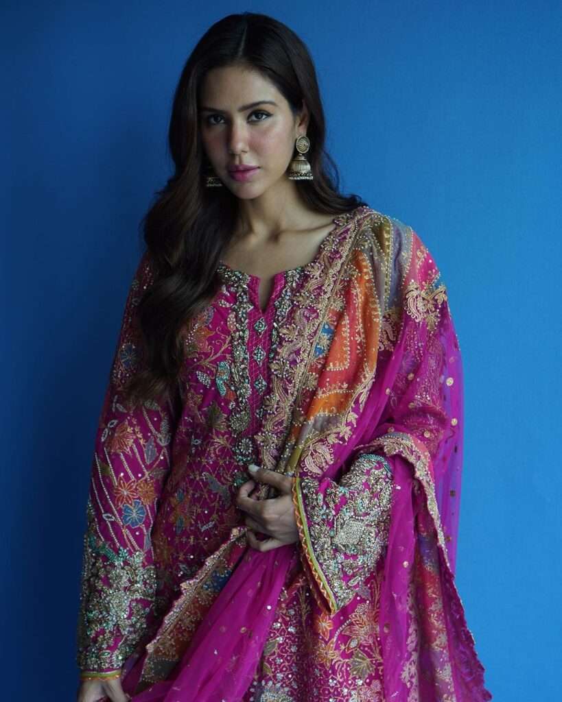 Sonam Bajwa in Eastern attire by Rimple & Harpreet Narula - ET