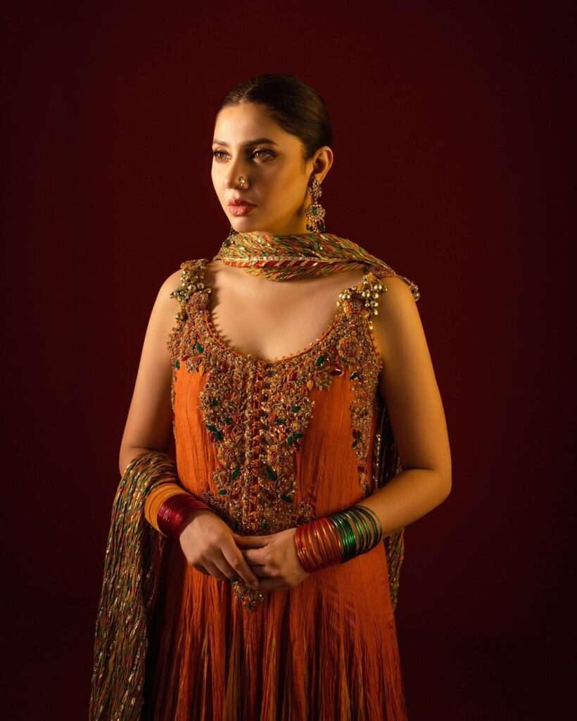 Mahira Khan inspiring brides in Umar Sayeed Couture - editor times