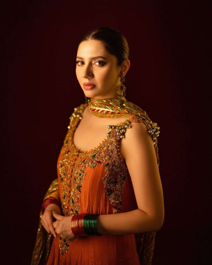 Mahira Khan inspiring brides in Umar Sayeed Couture - editor times