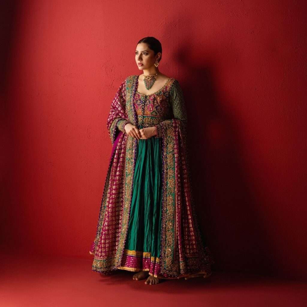 Mahira Khan inspiring brides in Umar Sayeed Couture - editor times