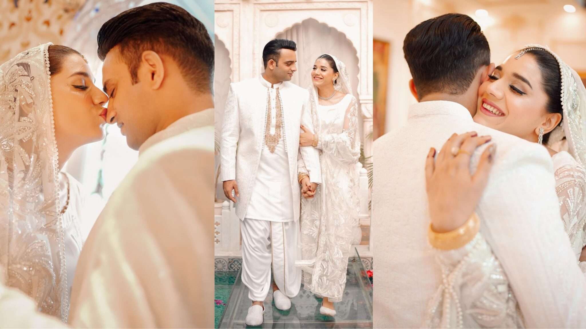 Kiran Ashfaq ties the knot with Hamza Ali Chaudhry for second time