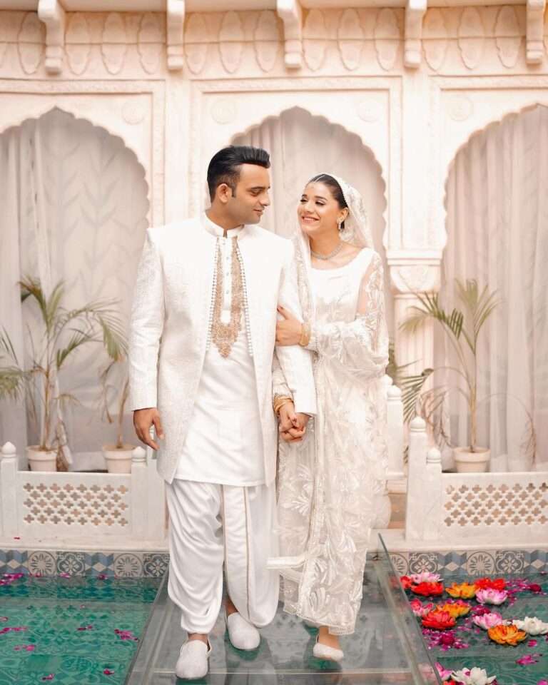 Kiran Ashfaq ties the knot with Hamza Ali Chaudhry for second time