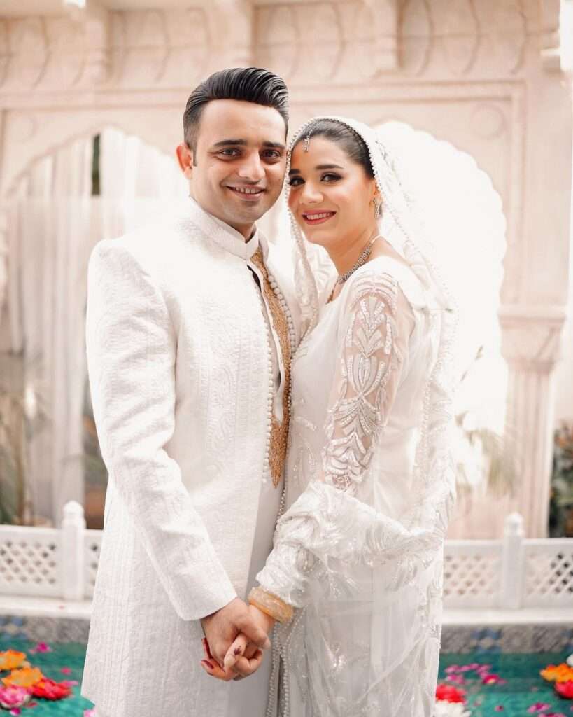 Kiran Ashfaq ties the knot with Hamza Ali Chaudhry for second time