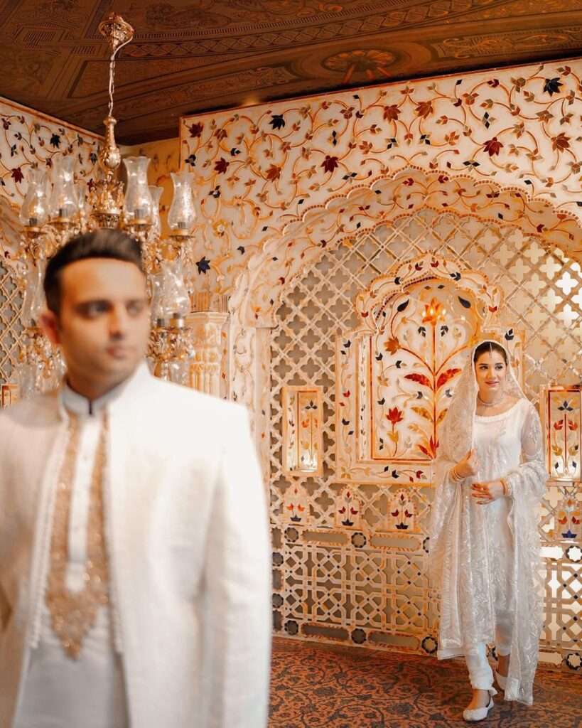 Kiran Ashfaq ties the knot with Hamza Ali Chaudhry for second time