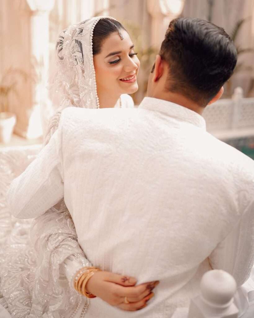 Kiran Ashfaq ties the knot with Hamza Ali Chaudhry for second time